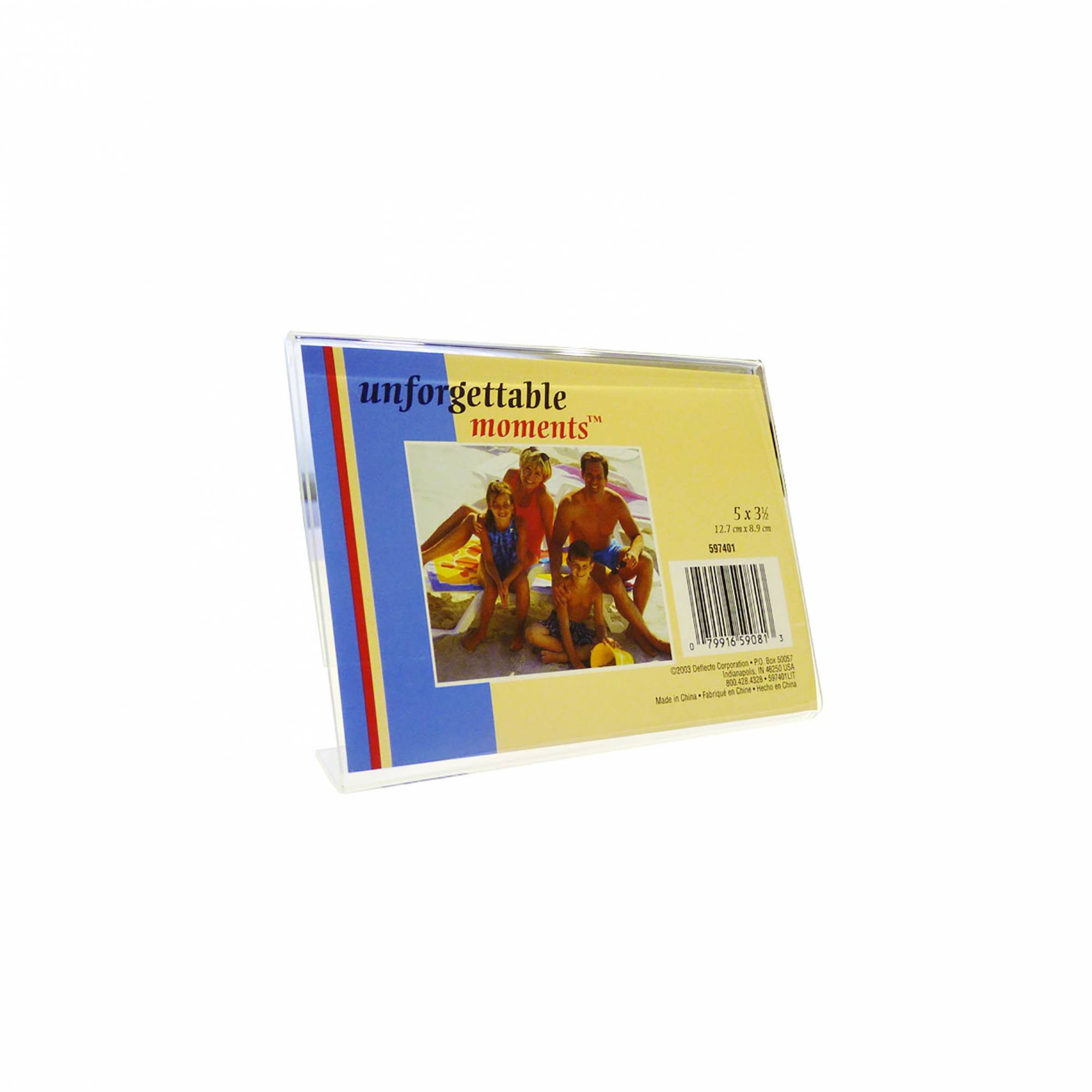 3R Acrylic Slanted Sign Holder (Landscape) | Kuching Sincere
